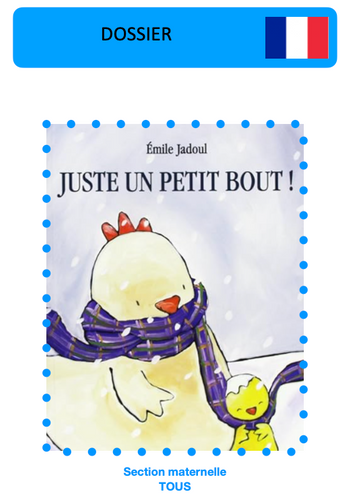 JUSTE UN PETIT BOUT ! | Cartable Maternelle
