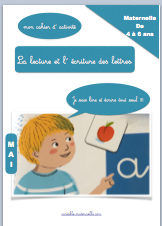 Cahier d' activités Mai | Cartable Maternelle