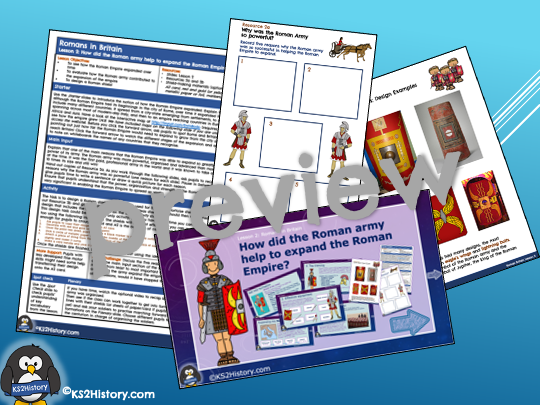 KS2History: Romans in Britain Planning