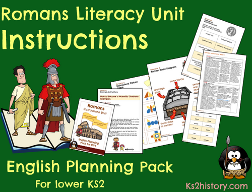 The Romans Instructions Unit (Download) | ks2history