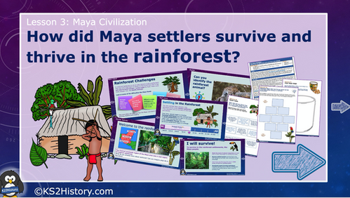 3. How did Maya settlers survive and thrive in the rainforest? | ks2history