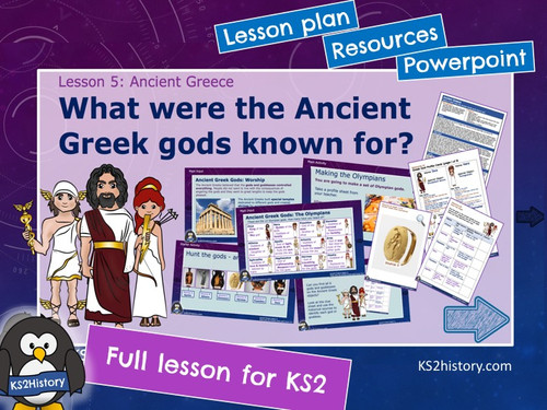 5. What were the Ancient Greek gods known for? | ks2history