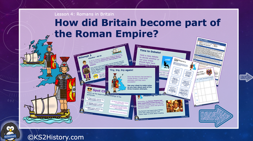 4. How did Britain become part of the Roman Empire? (FREE) | ks2history