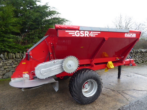 New Alpler GSR4. 4 Ton Lime Spreader ( Transpread ). | Arfon Roberts