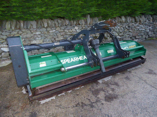 Spearhead 3 Meter Front & Rear Flail Topper. c. w Side Shift. | Arfon ...