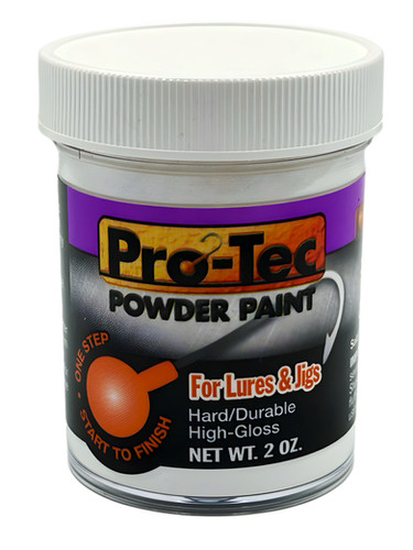 Pro-Tec Powder Paint White Pearl for fishing Lures Jigs & Lure Jig ...