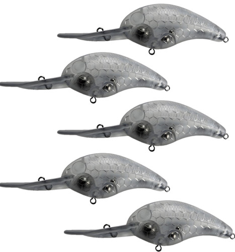 8613 Original Unpainted Lure Blanks 5 Pack. Made in The USA! 5 DD Diver ...