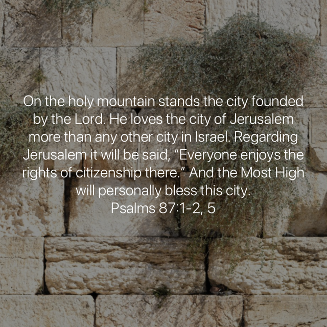 THE COMING REIGN OF JESUS IN JERUSALEM