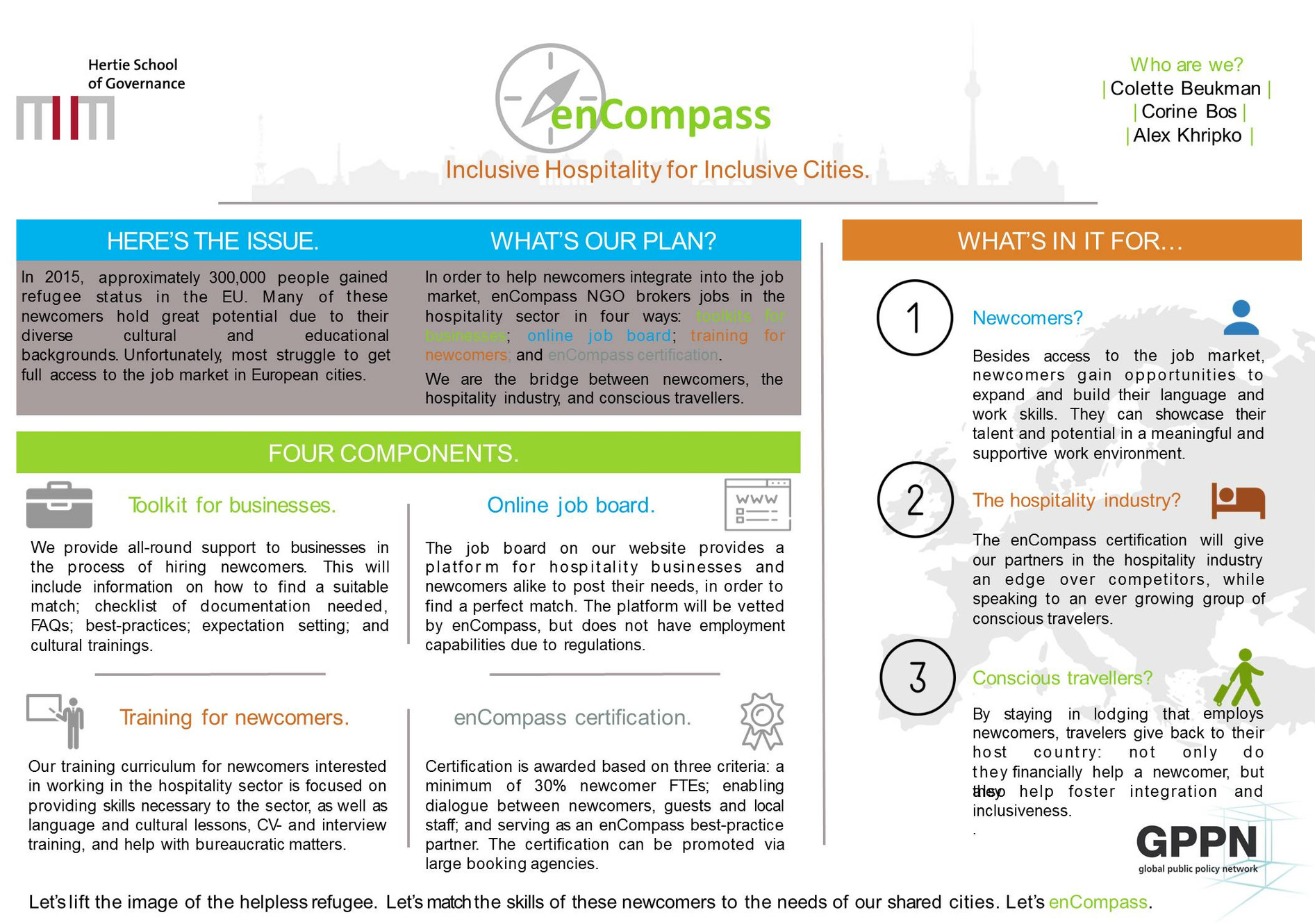 enCompass: Inclusive Hospitality for Inclusive Cities