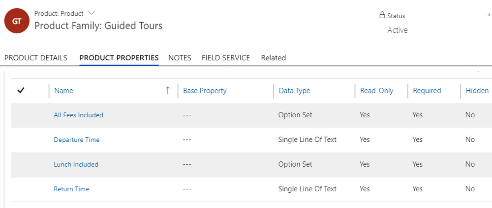 Dynamics 365 Product Catalog by Example