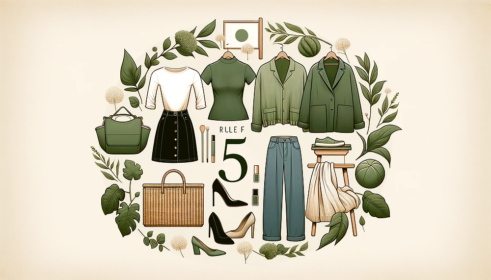 Embracing Sustainable Wardrobe Minimalism with the Rule of 5