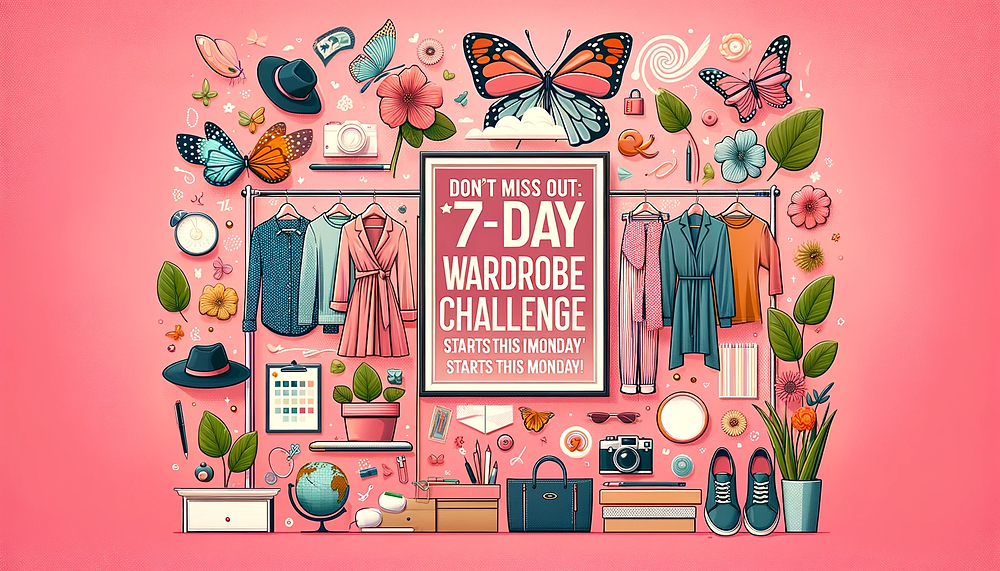 'Sustainable Wardrobe Challenge Week Starts This Monday!'