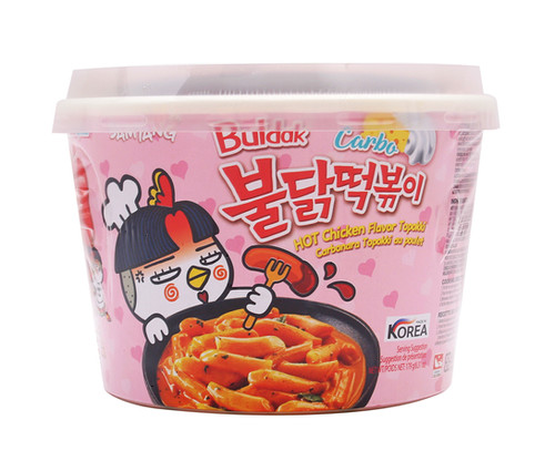 Samyang - Buldak Carbonara Topokki Bowl | asia-markt.ch