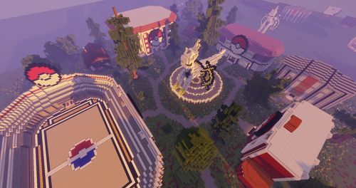 Arceus Statue + Pixelmon House Starter Pack | Server Resources