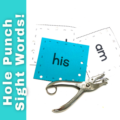 Sight Words Hole Punch! | Mama Melissa