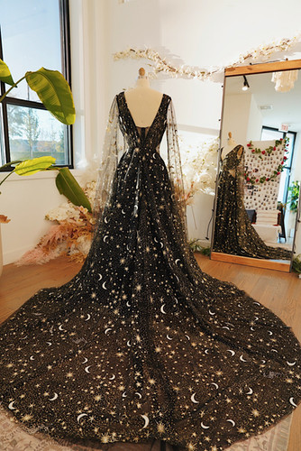 Stardust Black | Sample | Flora & Lane