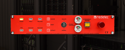 Redetec Rack Mount Fire Suppression System | SAXTON