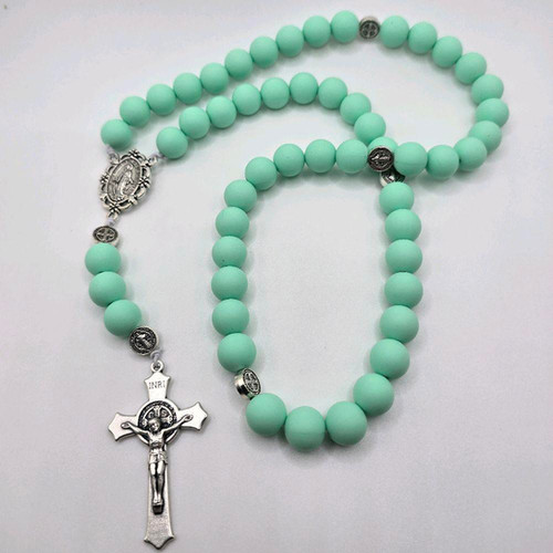 Sensory Silicone Rosary w/ stretchy cord Soft Texture Feel | Sword Of ...
