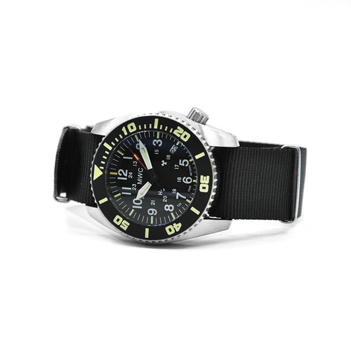 MWC "Depthmaster" 1000m Water Resistant Military Divers Watch | Pereffs