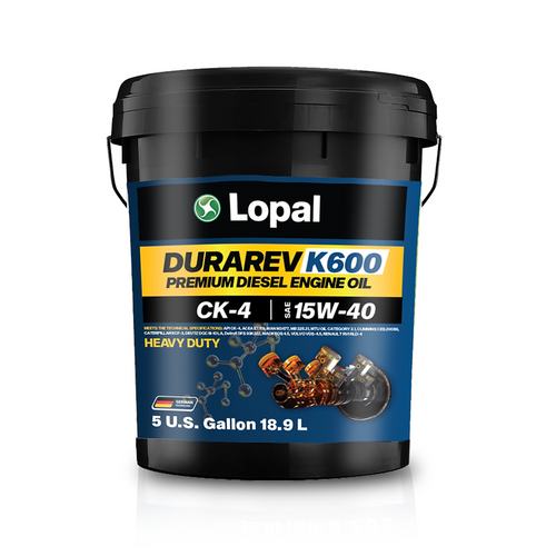 Lopal Durarev K600 API CK-4/SL SAE 15W-40 | Lopal