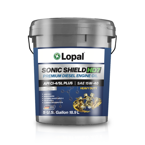 Lopal SONIC SHIELD HD7 API CI-4/SL PLUS SAE 15W-40 | Lopal