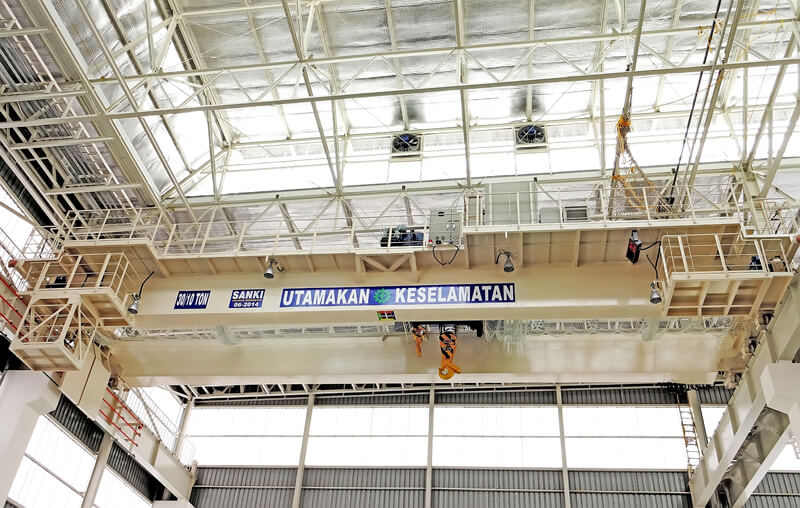 Crab Type Overhead Crane installed at PT. SUZUKI FACTORY | PT. SANKI ...