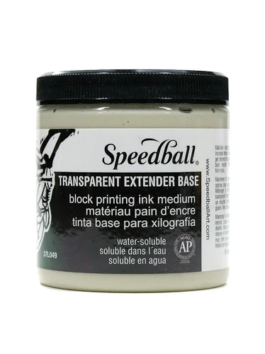 Speedball Transparent Extender Base • 8 oz | bfa.supply