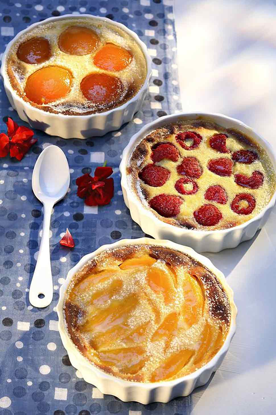 Recette de clafoutis aux fruits rouge de saison rôtis | Le Petit Depot