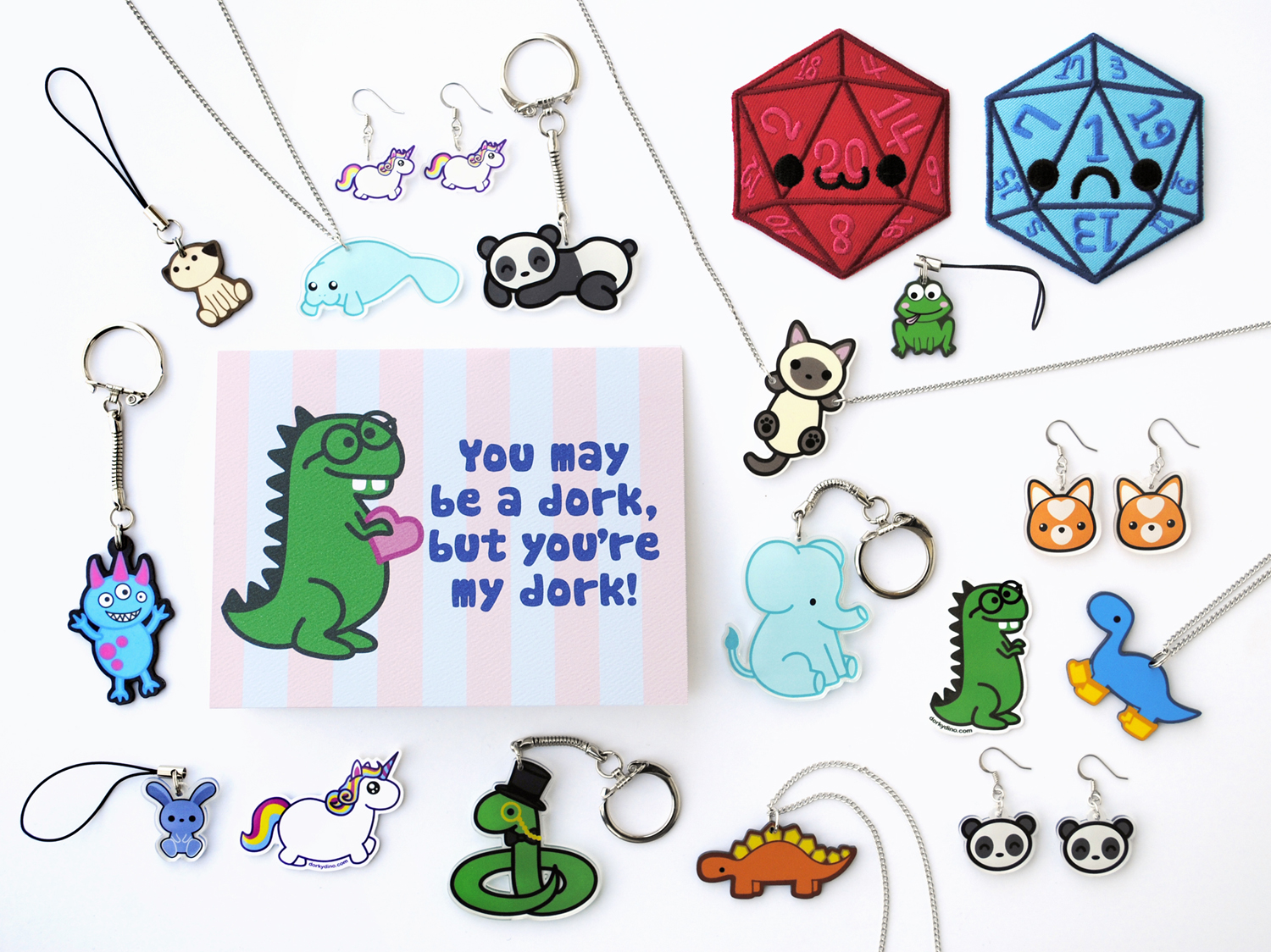 Kawaii Art | Dorky Dino Gift Shop