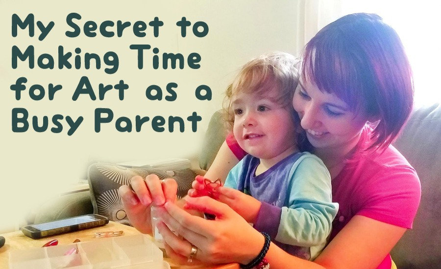 My Secret to Making Time for Art as a Busy Parent