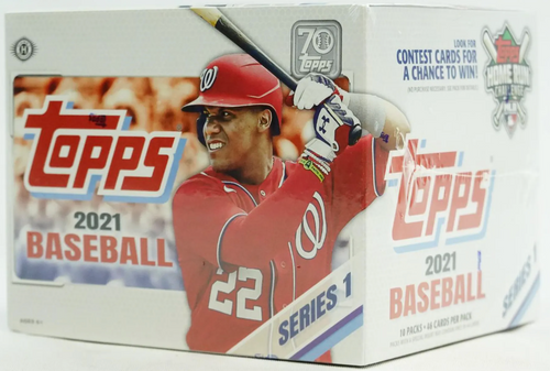 2021 Topps Series 1 Baseball Hobby Jumbo Box | Fearless Cards
