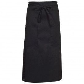 Long Black Apron | Unica Party Rentals