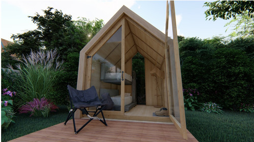A Model - Camping Cabin | Woody Dome Cabin