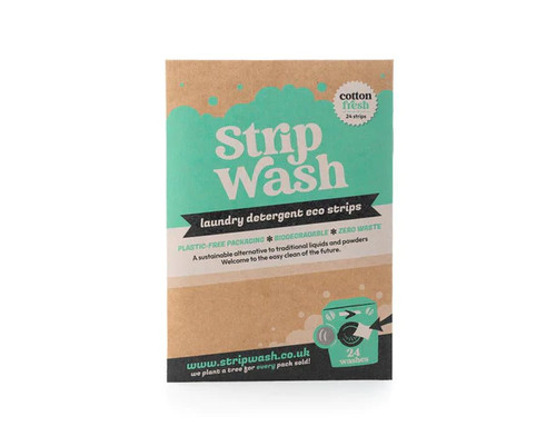 Strip Wash - Laundry Detergent Sheets (24 Sheets) | Oat Float