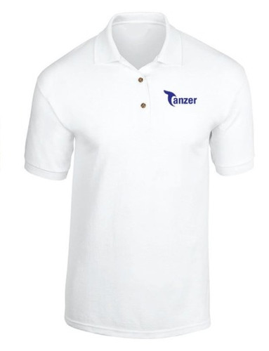 Tanzer Polo Shirt - White | Tanzer Boat Parts
