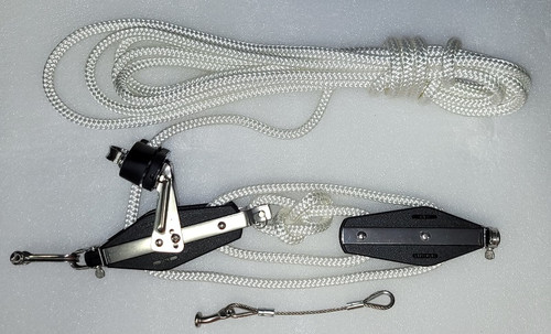 Boom Vang Block Kit - Led to Cockpit | Tanzer Boat Parts