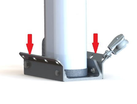 Mast Step Offset Organizer Plates | Plaques d'organisation pieds de mât ...