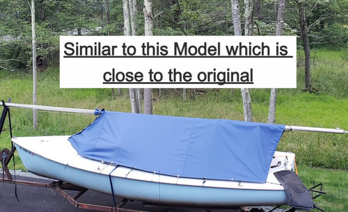 Tanzer 16 Mooring Cover - Cadet Grey | Tanzer Boat Parts