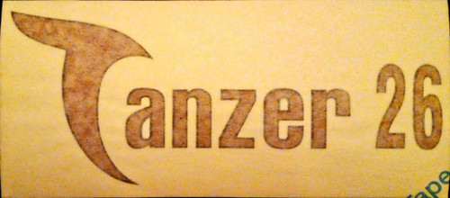 Tanzer 26 Deck Decal (pair) | Tanzer Boat Parts