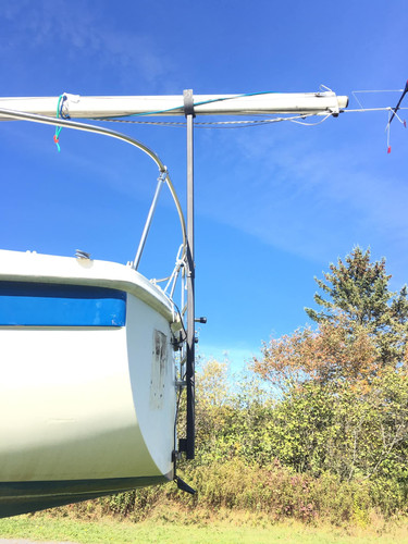 T26 Transom Mast Support | Tanzer Boat Parts