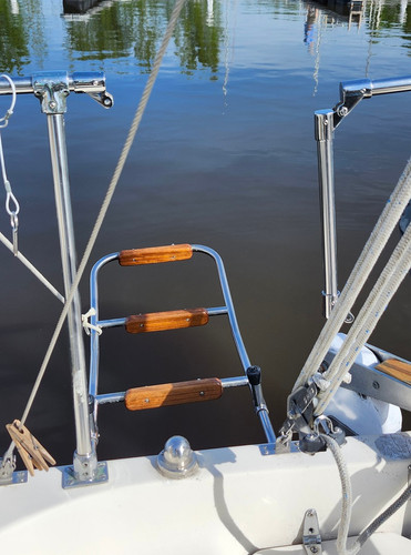 Stern Rail Pass Through Kit / Kit de Passage de Rail Arrière - 7/8 ...