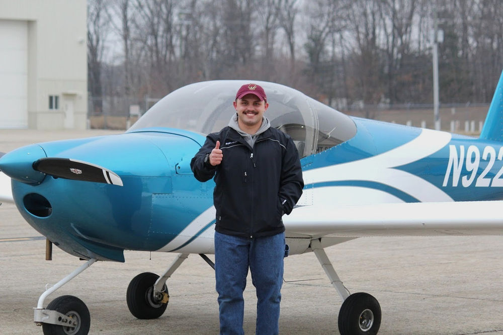First Solo! Evan C.