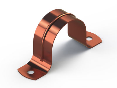 Pipe Straps | Solid Copper | Dundee Manufacturing