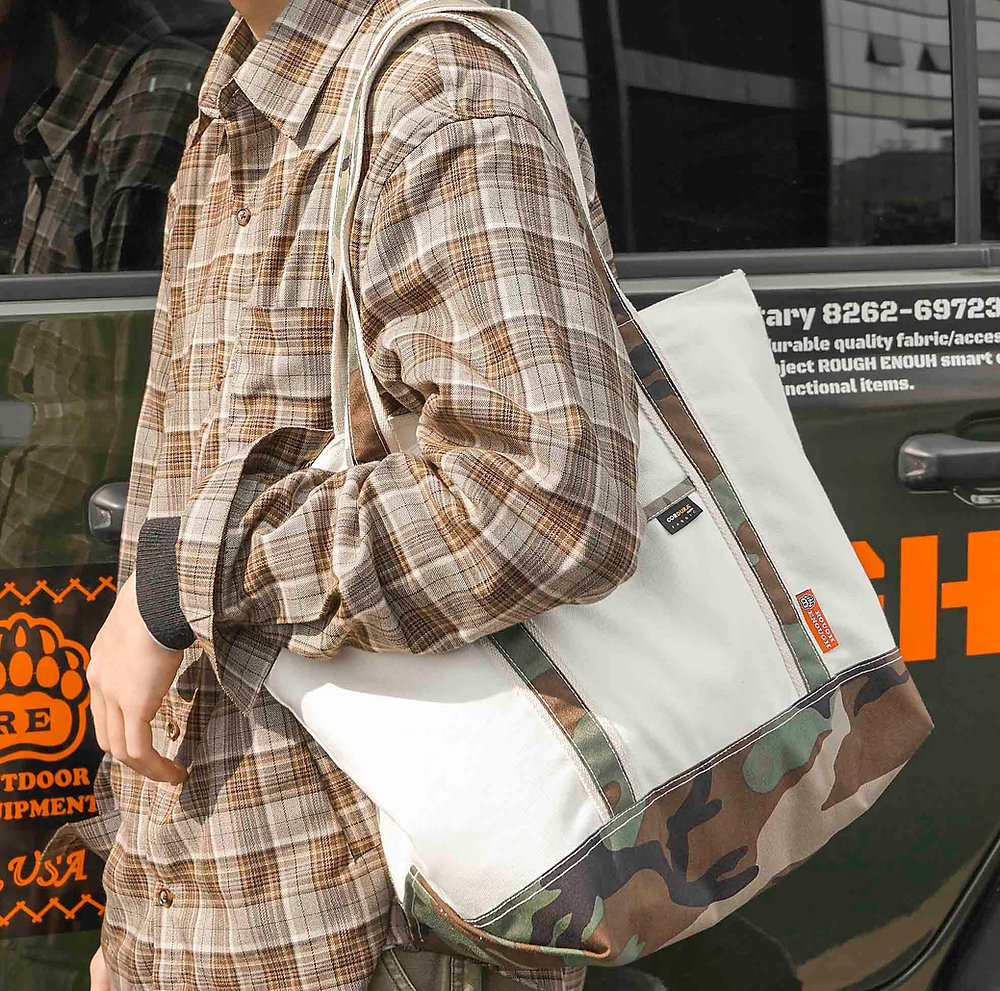 Daily & Travel Tote Win! 🛍️ Rough Enough Canvas Tote Bag
