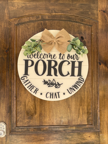 PORCH SIGN, PORCH DECOR, FARMHOUSE PORCH SIGN | southern roots