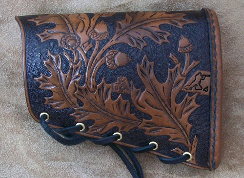 Maple Leaf, Scroll Work, Celtic and Scenery Carvings Butt Covers ...