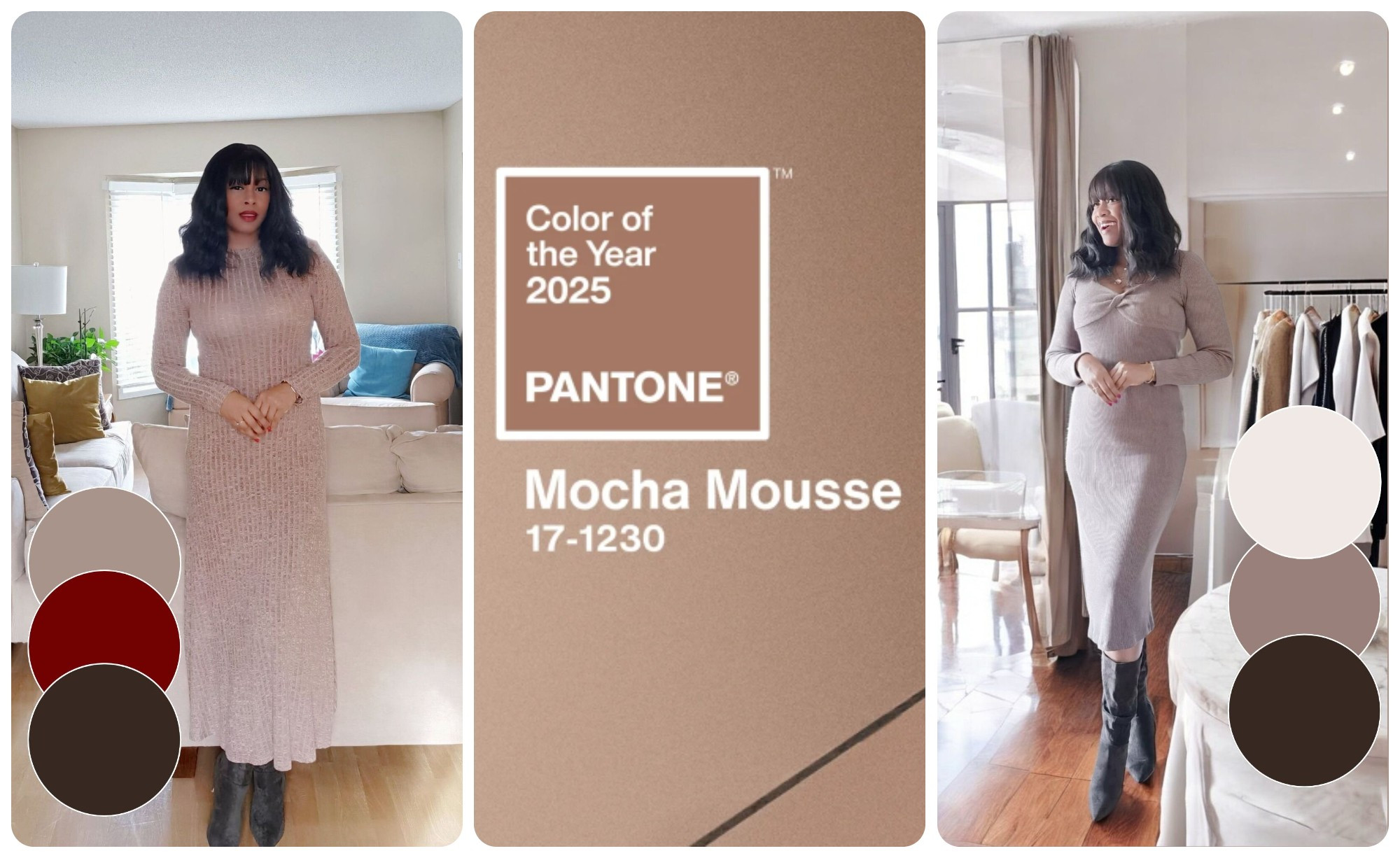 The Best Mocha Mousse Clothing Color Combinations for Spring/Summer ...