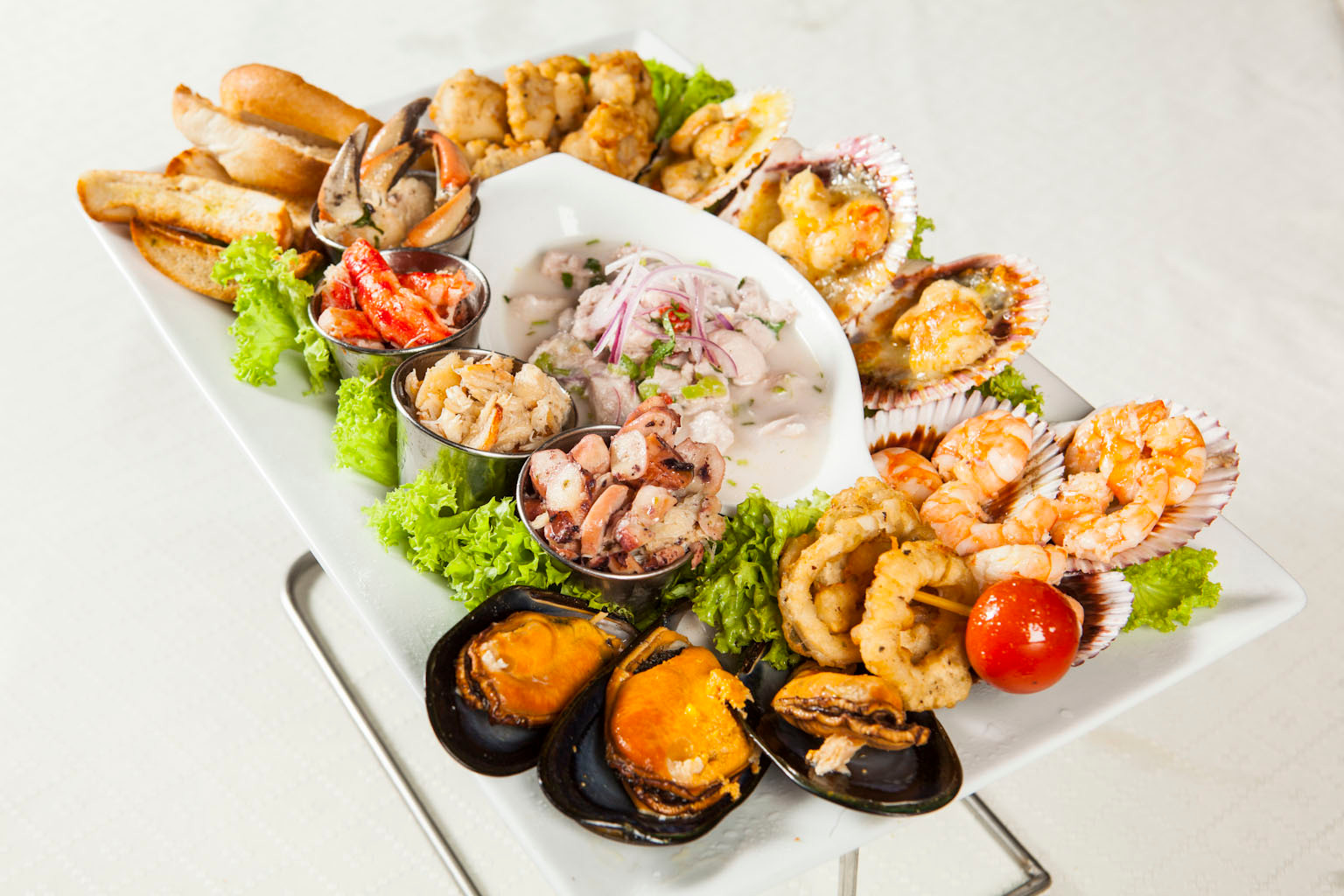 Frutos Do Mar Caranguejo Peixe Chile El Galeón Restaurant