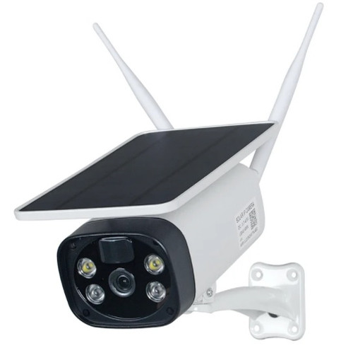 Solar Powered Outdoor Wireless Waterproof CCTV Bullet Camera 4G ...