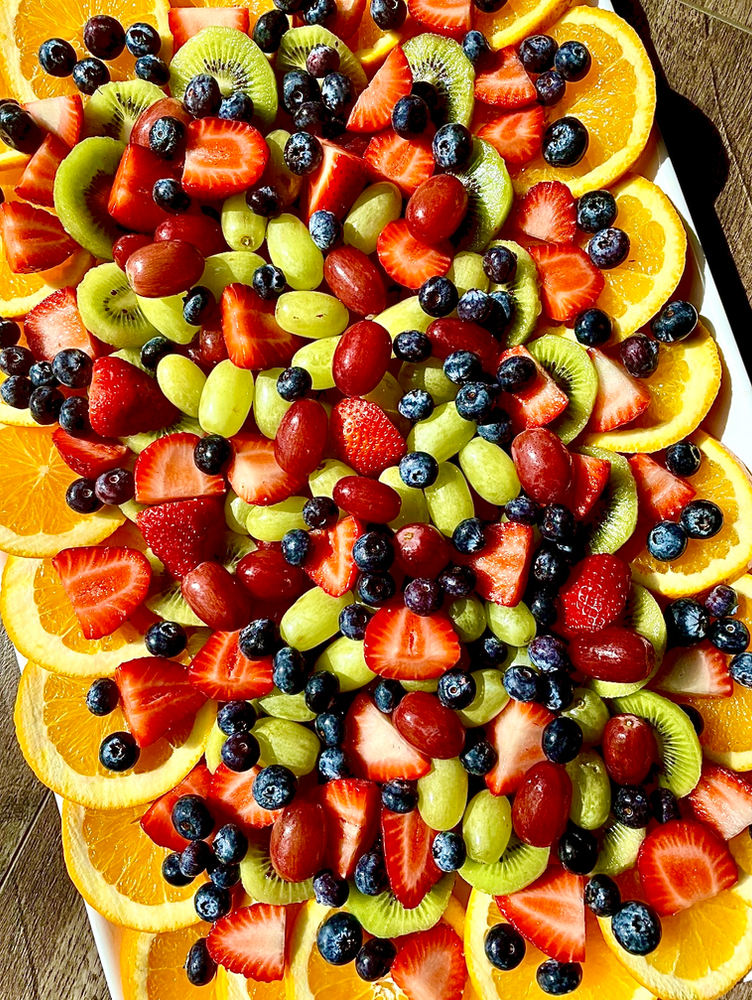 How to Style an Elegant Fruit Tray